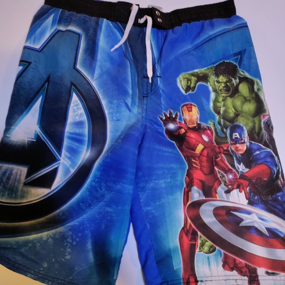 Marvel | Swim | Marvel Avengers Swim Trunks | Poshmark